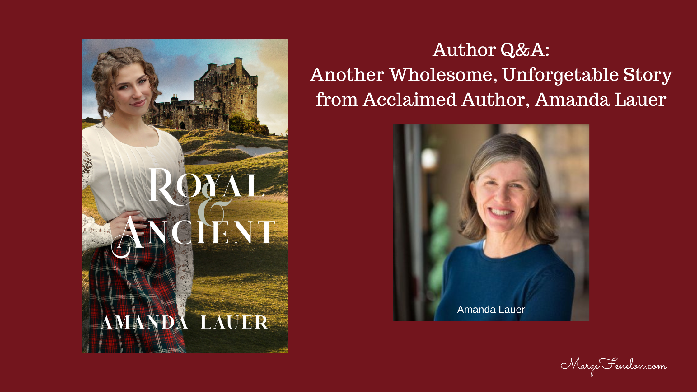 Another Wholesome, Unforgettable Story from Amanda Lauer - Marge Steinhage Fenelon